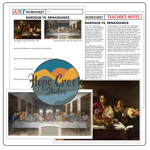 Art History Analysis Baroque vs. Renaissance Compare & Contrast ...