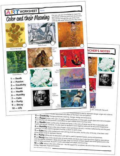 Art History: Color Theory & Emotion Symbolism in Famous Paintings ...