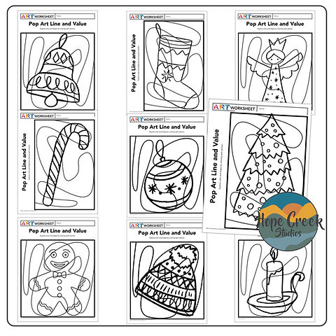 coloring pages christmas winter