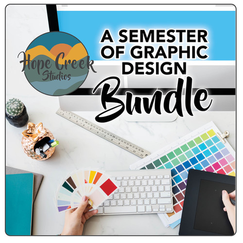 Art Graphic Design Semester Course Curriculum Lessons Fonts Color ...