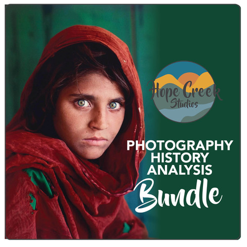 Art History Photography Picture Analysis Worksheet Bundle Famous ...