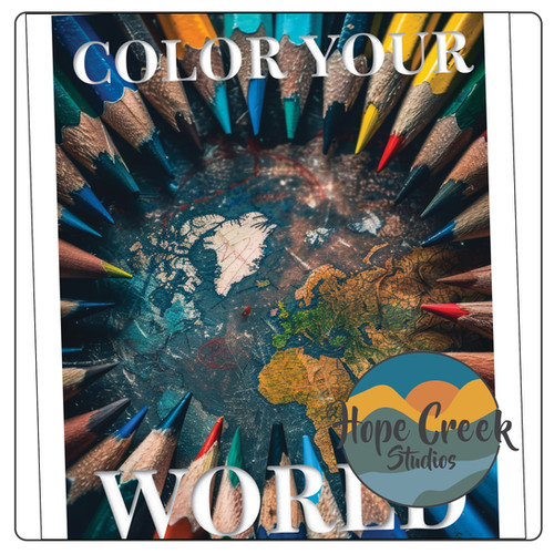 Art Education Classroom Class Poster Image Color Your World ...