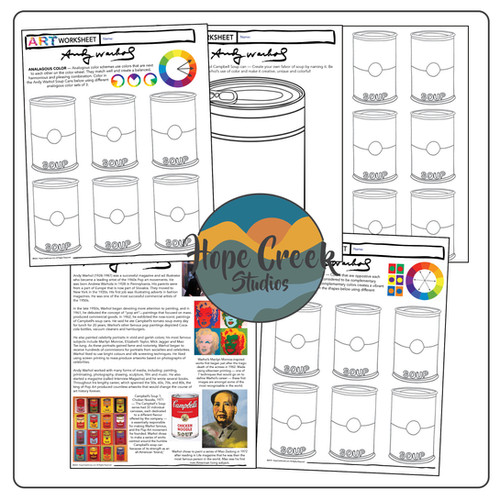 Art History Pop Artist Andy Warhol: Design Your Own Soup Can Facts ...
