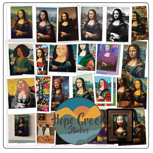 Studio Art History Classroom Class Poster 30 Faces Leonardo DaVinci ...