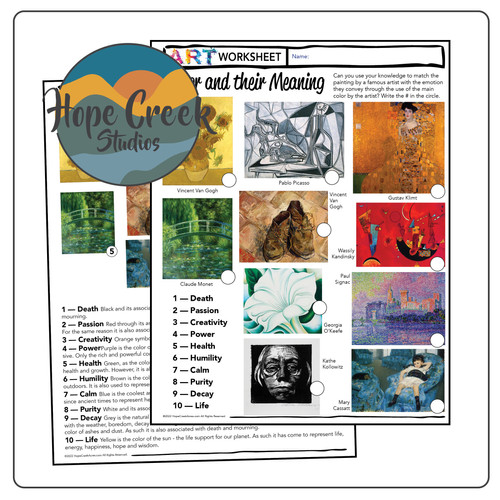 Art History: Color Theory & Emotion Symbolism in Famous Paintings ...