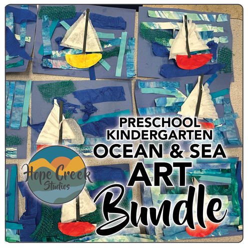 Sea & Ocean Preschool Kindergarten PreK Art Craft Lesson Project ...