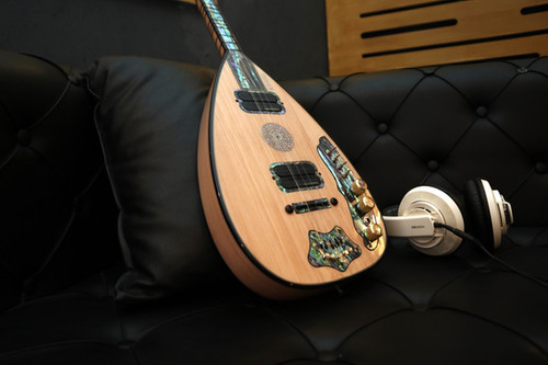 Maple Shell Silent Electric Saz | Erasaz