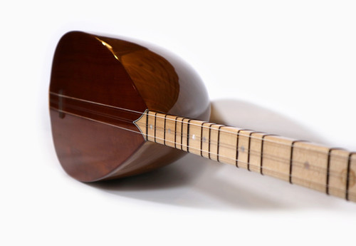 Classic Carved Mulberry ODK-K Short Neck Baglama | Erasaz