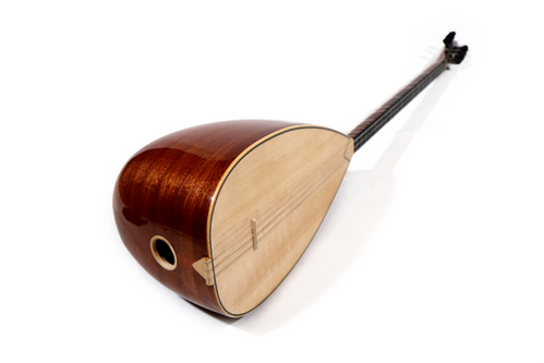 Pro Mahogany Wood Long Neck Acoustic Saz - 42 Body (Tekne) | Erasaz