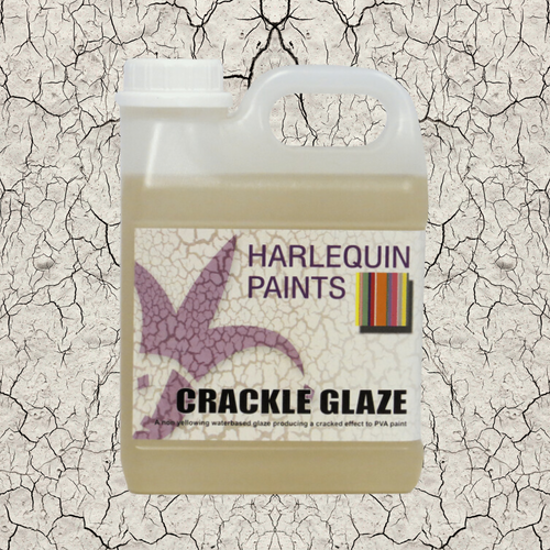 Crackle Glaze | Clean Cut Crackle Effect | Harlequin Paint