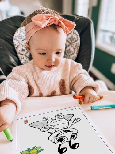 Gri - Coloring Page Drawing | Neroni Kids