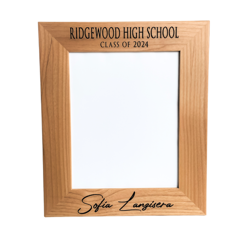 Personalized RHS Wood Frame | Monogrammin' Mom