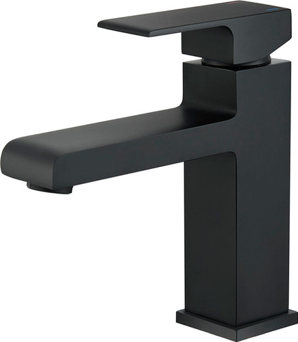 Modern Single-Handle Basin Mixer Tap – Matte Black Finish | LP Azar ...