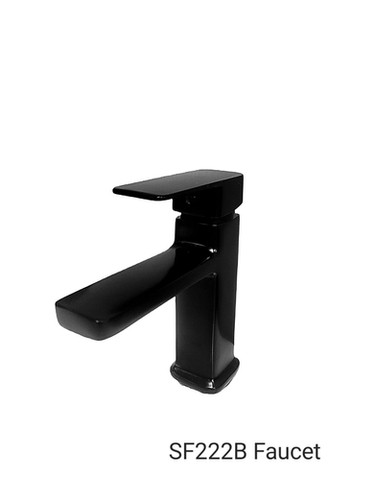 SF222B Black Basin Faucet | LP Azar Hardware