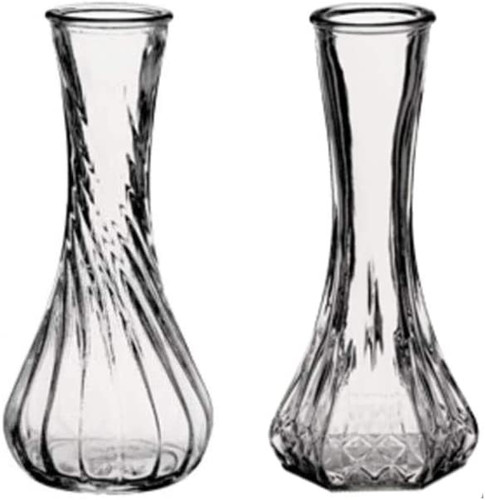 Fluted Glass Bud Vase | The Eden