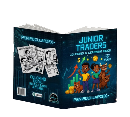 Kids Day Trading Coloring Book | Peni2DollarzFx