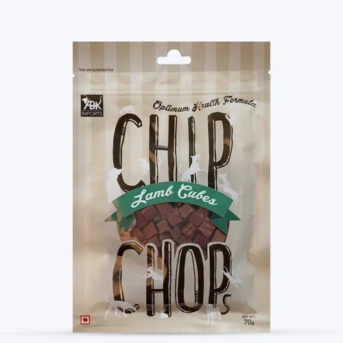 Chip Chops Lamb Cubes 70 GRMS | Dr Snoopy Smart Pet