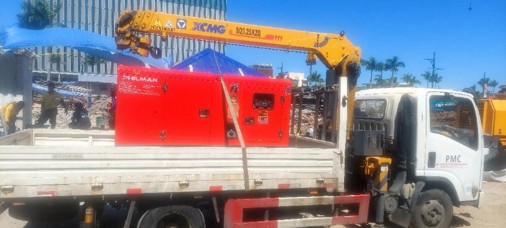 Philman Generators Delivery l Cummins Diesel Generator Set 75kva 230v ...