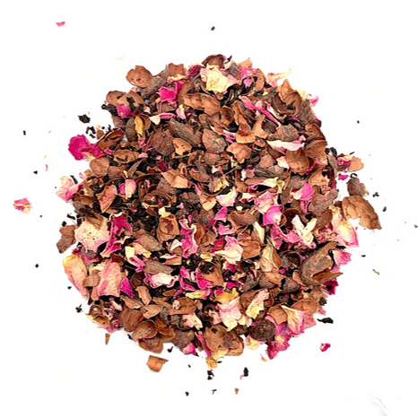 Organic Cocoa & Rose | CJ's Vibrant Teas