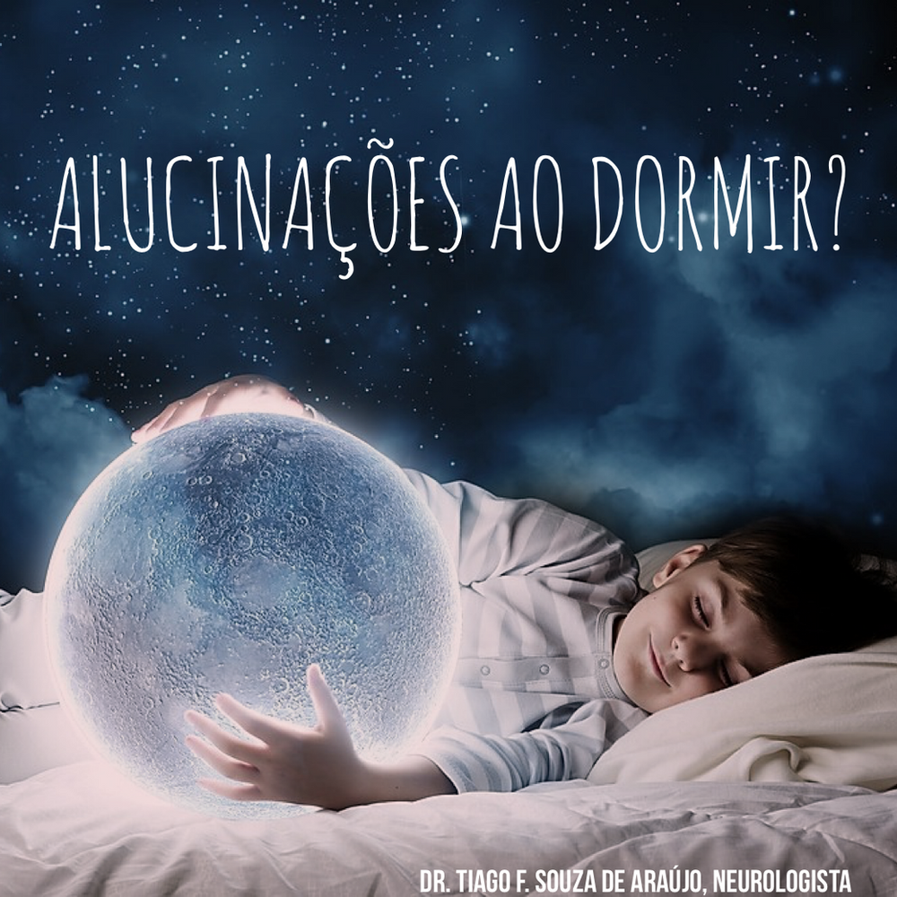 Tenho alucinações quando estou quase dormindo, é normal?
