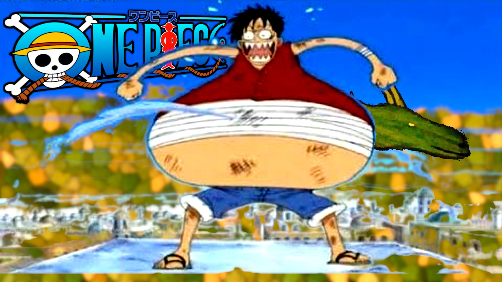 Mizu Luffy vs Crocodile One Piece reaction 121-123