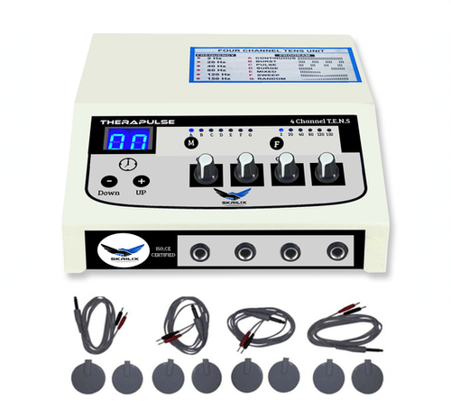 4-Channel TENS Machine – Advanced Electrotherapy for Pain Relief ...