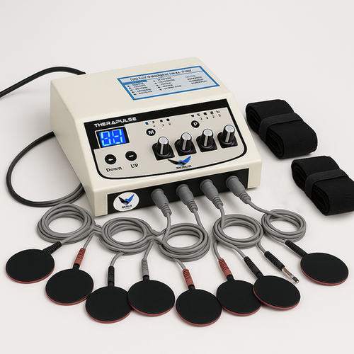 Advanced 4-Channel TENS Machine Effective Pain Relief & Muscle ...