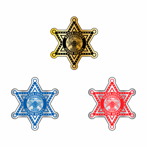 6-point Star Badge Sticker | Coast to Coast