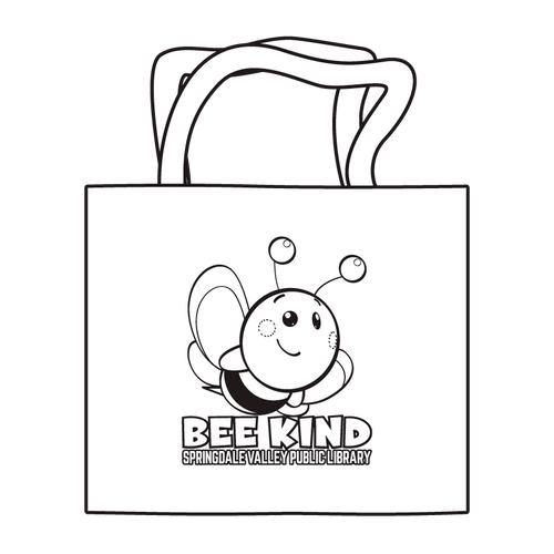 Bee Kind Coloring Tote | Coast to Coast