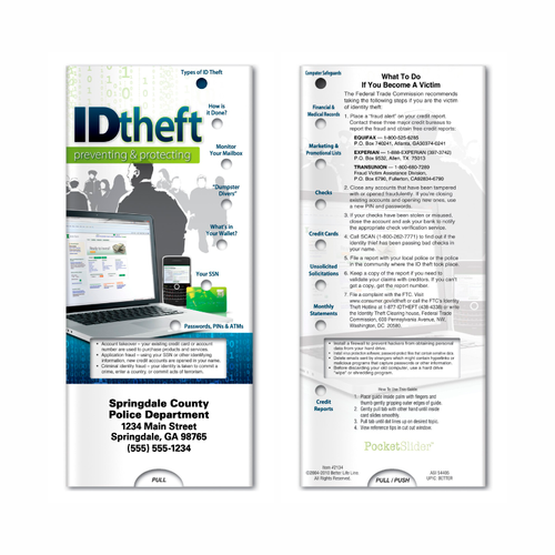 Identity Theft Pocket Slider | Coast to Coast