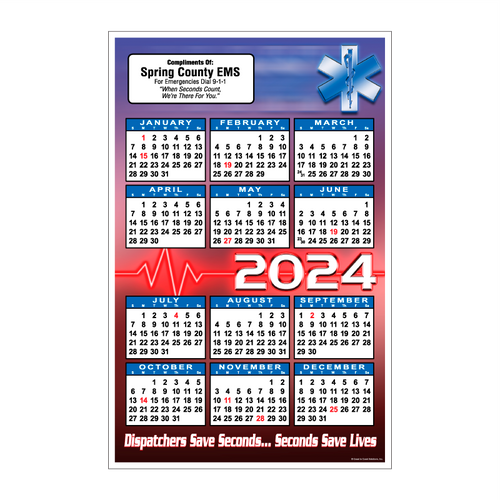 EMS Heartbeat Wall Calendar | Coast to Coast