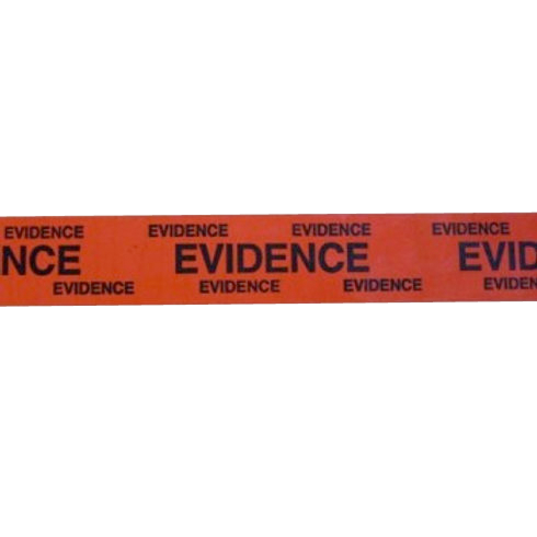 1" Red Evidence Tape | Coast to Coast