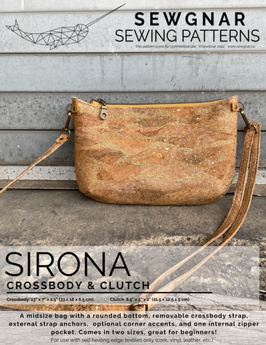 PAPER PATTERN - Sirona Crossbody | SewGnar