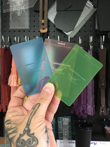 Recessed Card Slot Template | SewGnar