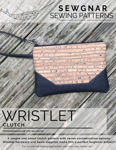 PAPER PATTERN - Wristlet Clutch | SewGnar