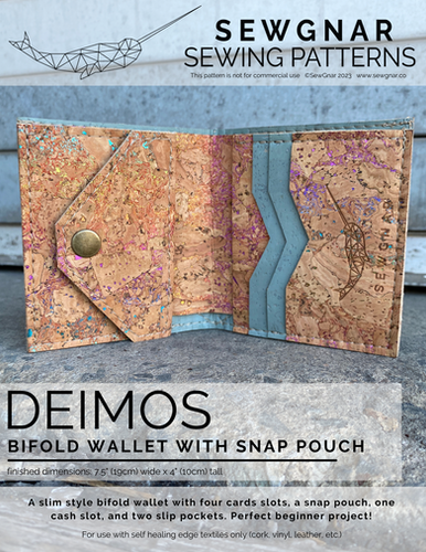 PAPER PATTERN - Deimos BiFold Wallet | SewGnar