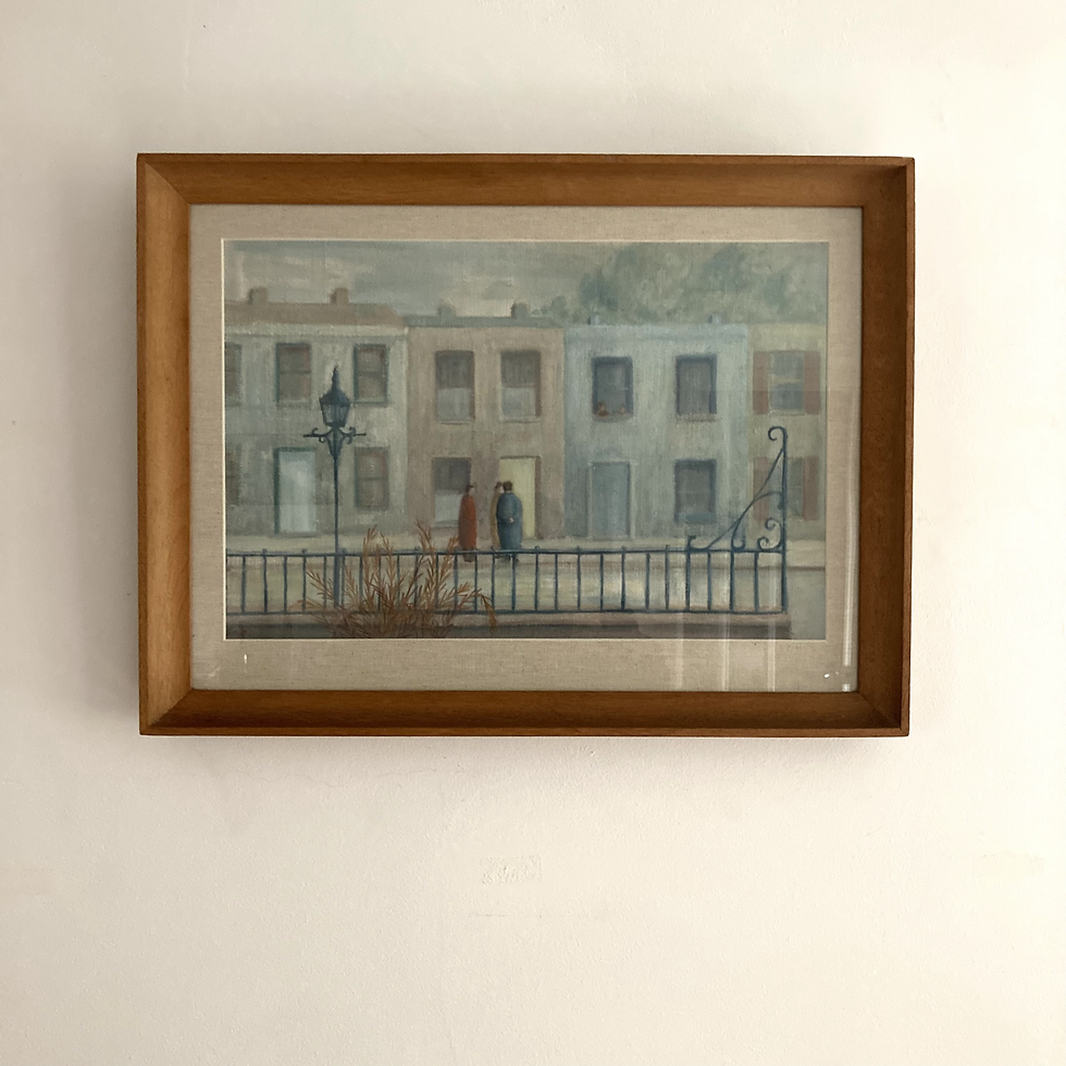 Vernacular cityscape by Anne Harris 1960 | lprentice