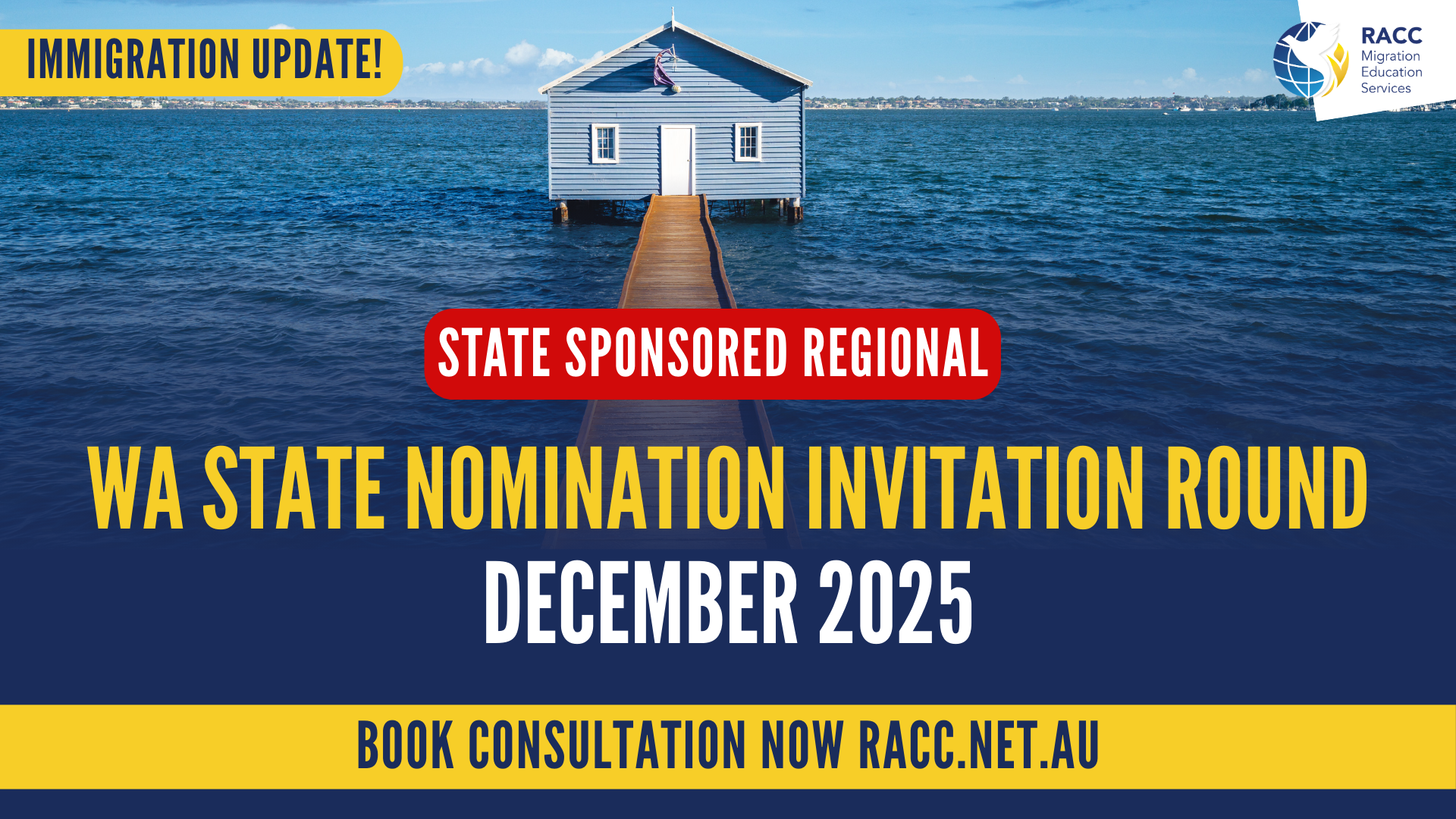 WA State Nomination Invitation Round – December 2025