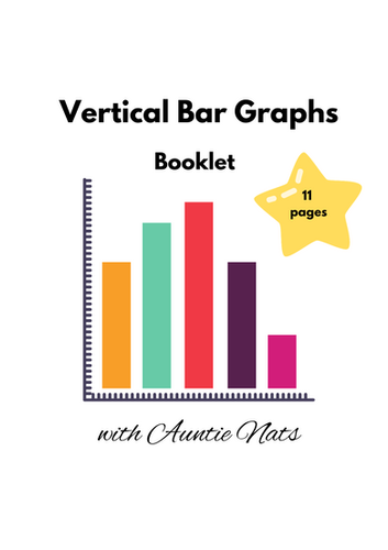 Vertical Bar Graphs Booklet | with Auntie Nats