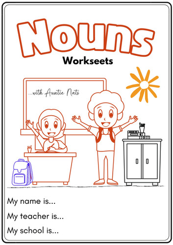 Nouns Worksheet | with Auntie Nats
