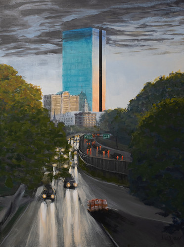 Storrow Drive from the Pedestrian Bridge | NOA Gallery