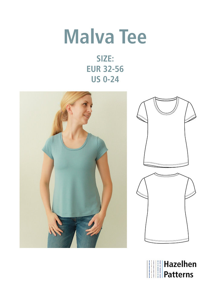 New pattern release Malva Tee