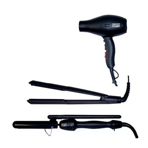 3-Pc. Electrical Kit: Blow Dryer, Flat Iron & Marcel Iron | Pivot Point ...