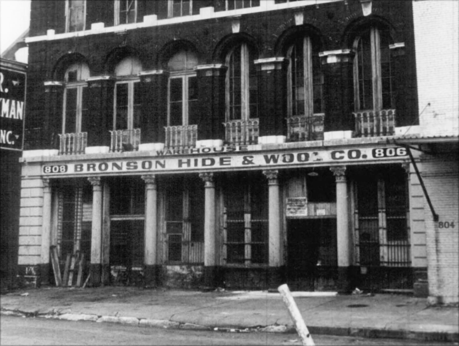 Bronson Hide: Cast Iron Storefront