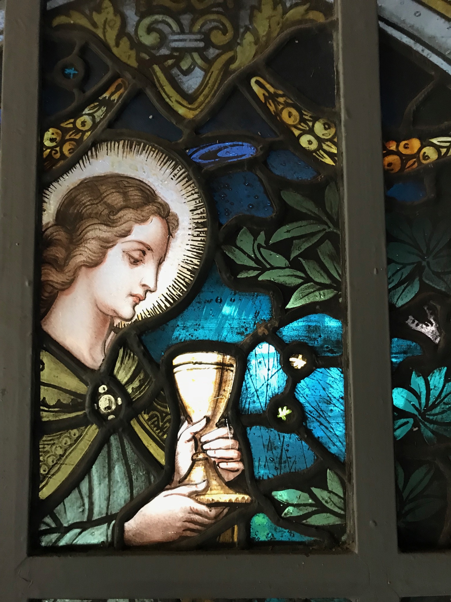 Emil Frei Stained Glass Window/SOLD