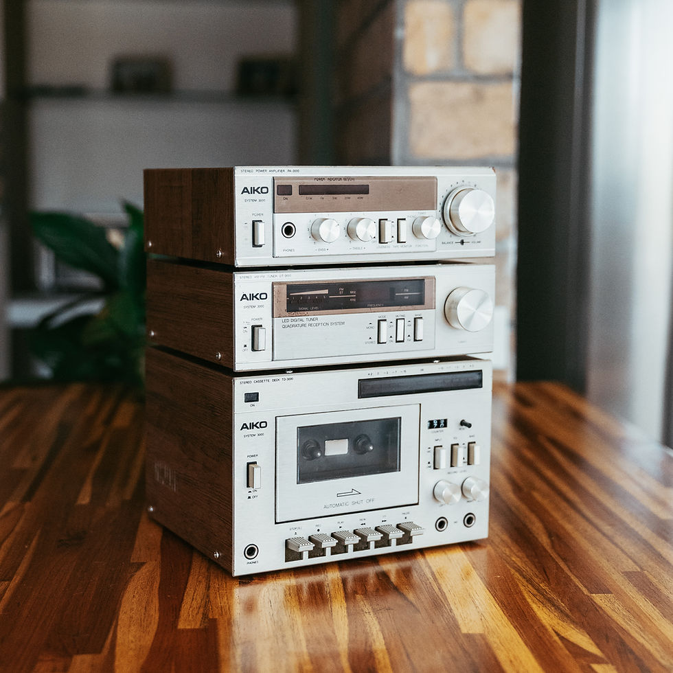 AIKO PA-3000 + DT-3000 +TD 3000 | Retroaudiolab