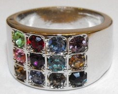 Rhodium "Choshen" Ring | The Temple Institute