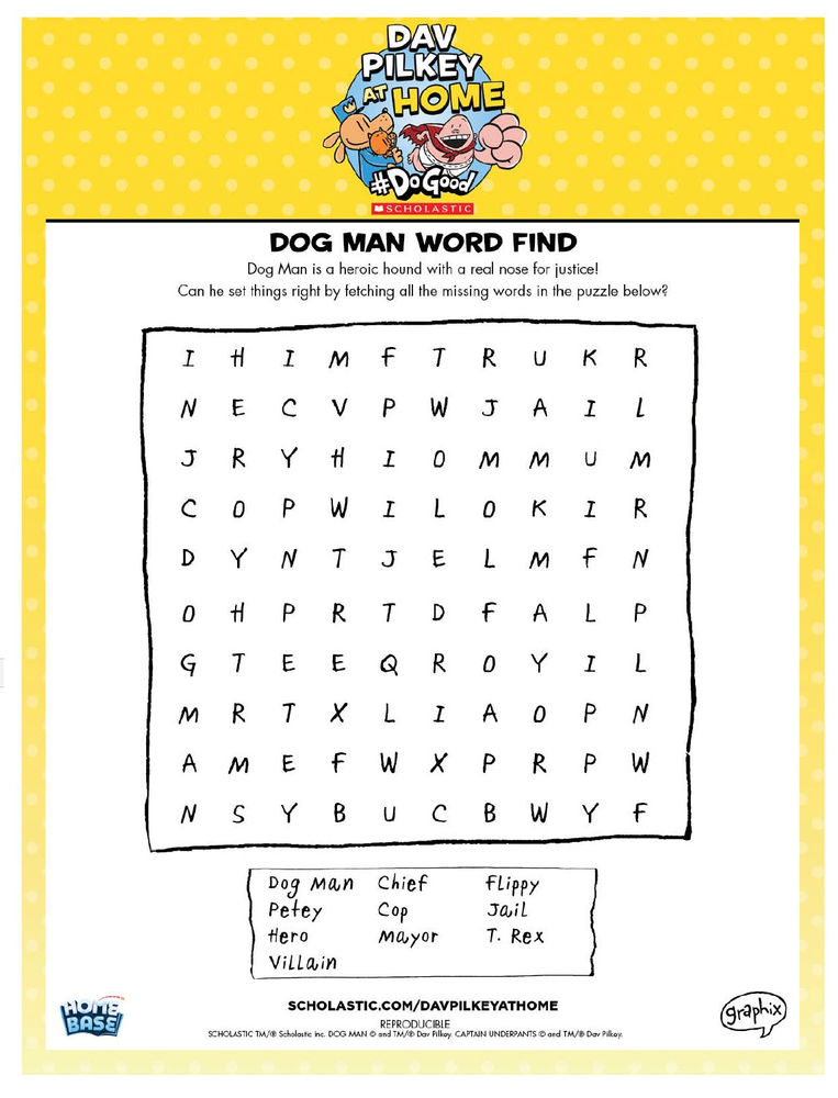 Dog Man - Online Book Club