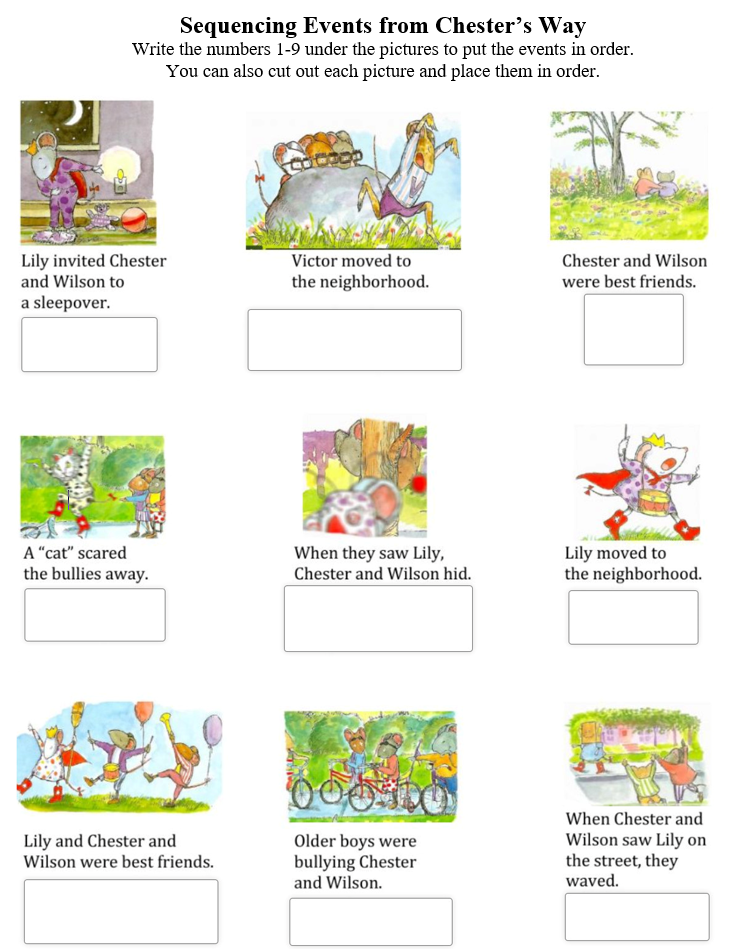 Chester's Way - Storytime Online