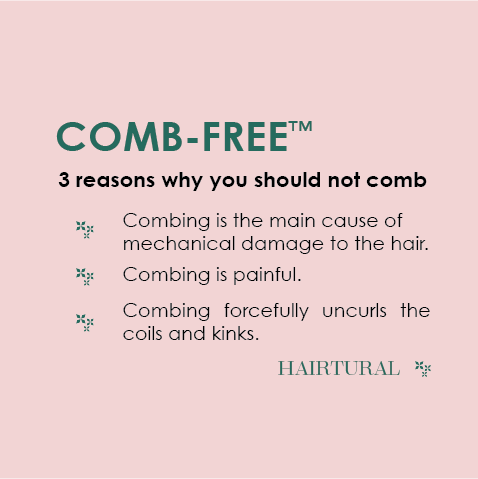 3 Reasons Why You Should Not Comb Your Natural Hair